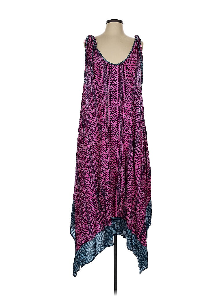 Noa Noa 100% Rayon Paisley Purple Casual Dress Size L - 78% off | ThredUp