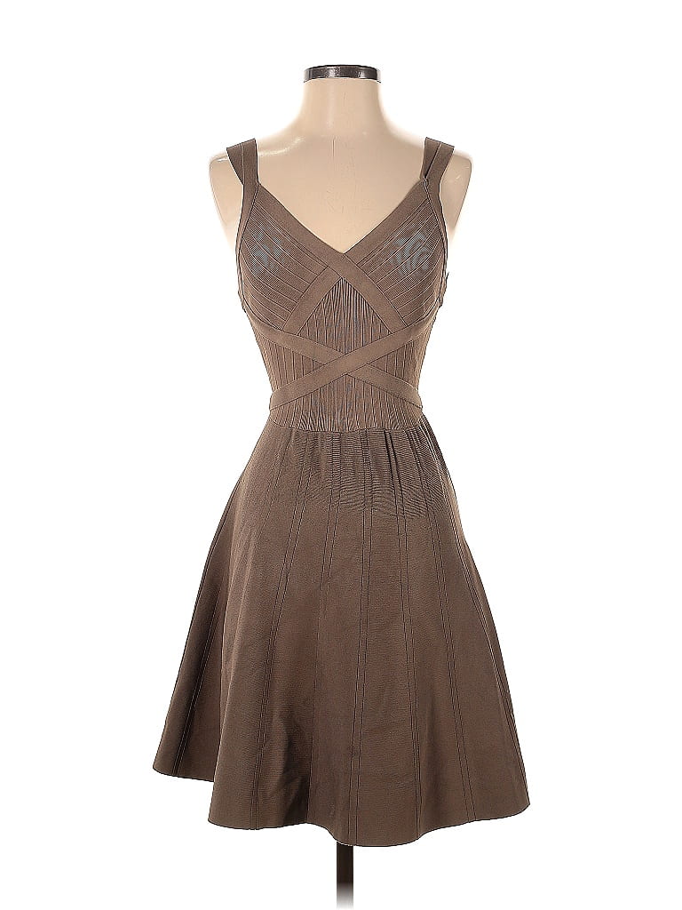 Guess Argyle Brown Gray Cocktail Dress Size S - 72% off | ThredUp