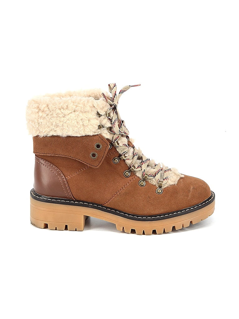 Time and Tru Brown Boots Size 7 - 40% off | ThredUp