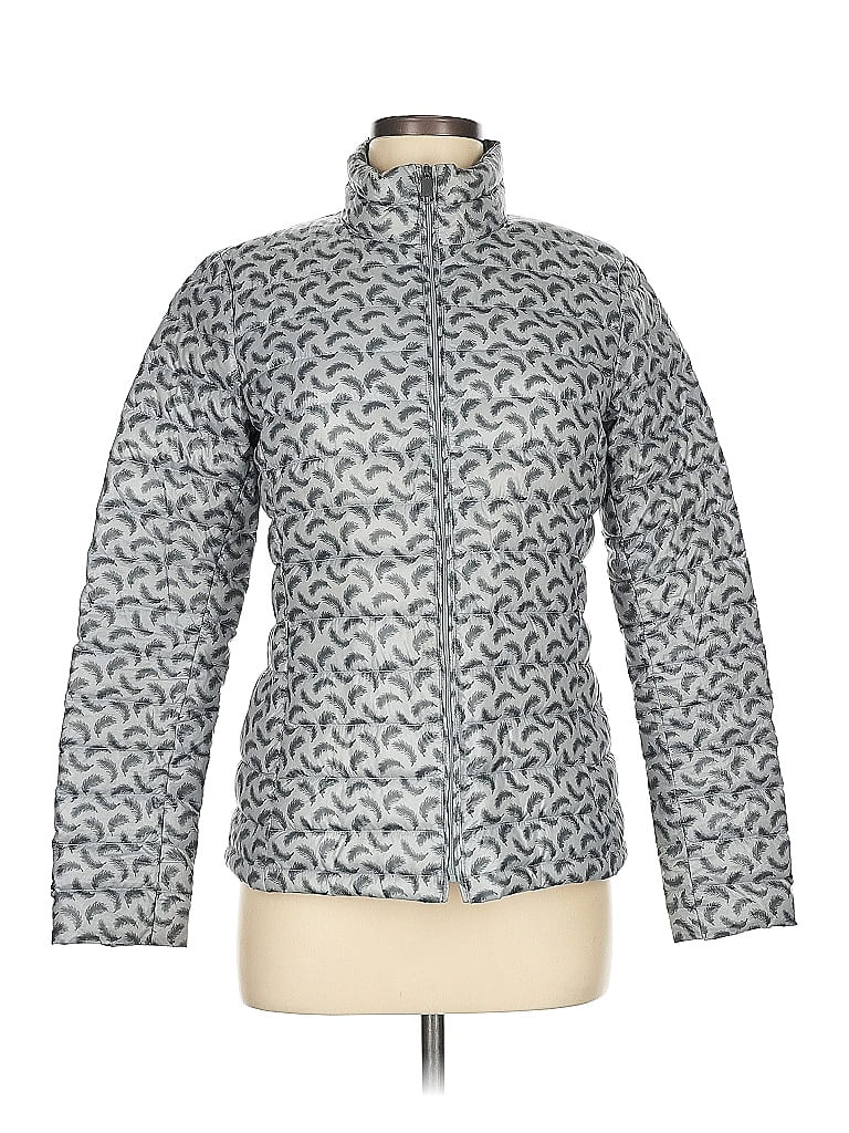 Max & Co 100% Polyester Print Gray Jacket Size 6 - 80% off | ThredUp