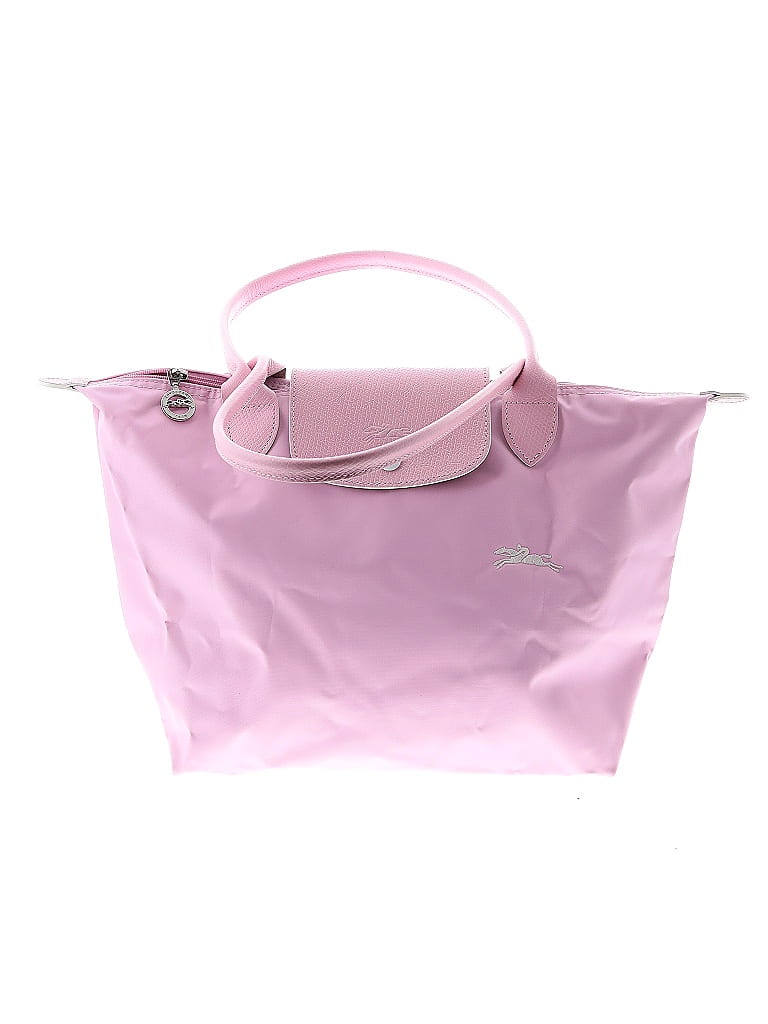 Longchamp Solid Pink Tote One Size - 38% off | ThredUp
