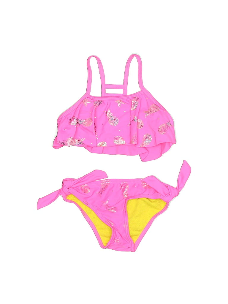 Limited Too Hearts Pink Two Piece Swimsuit Size 6X - 63% off | ThredUp