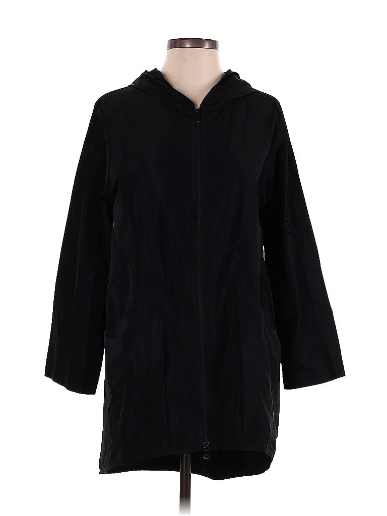 Sun Kim 100% Polyester Black Raincoat Size XS - 77% off | ThredUp