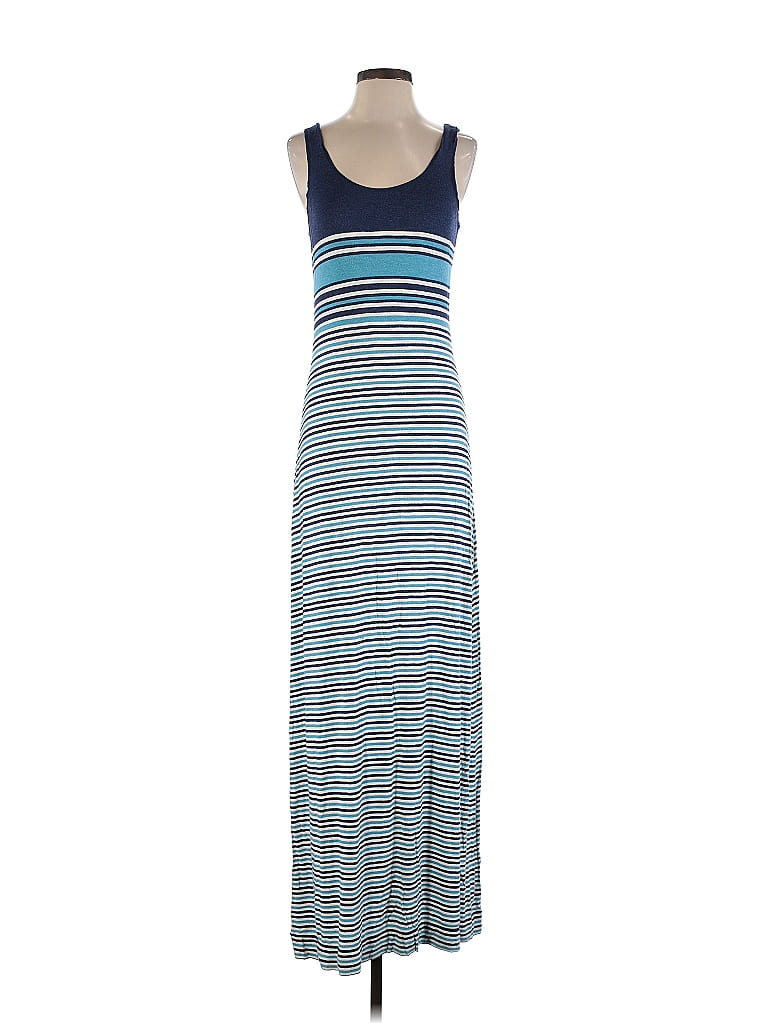 Max Studio Stripes Blue Casual Dress Size S - 76% off | ThredUp