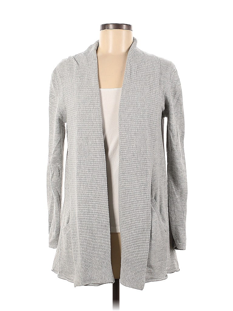 Sigrid Olsen Gray Cardigan Size M - 77% off | ThredUp