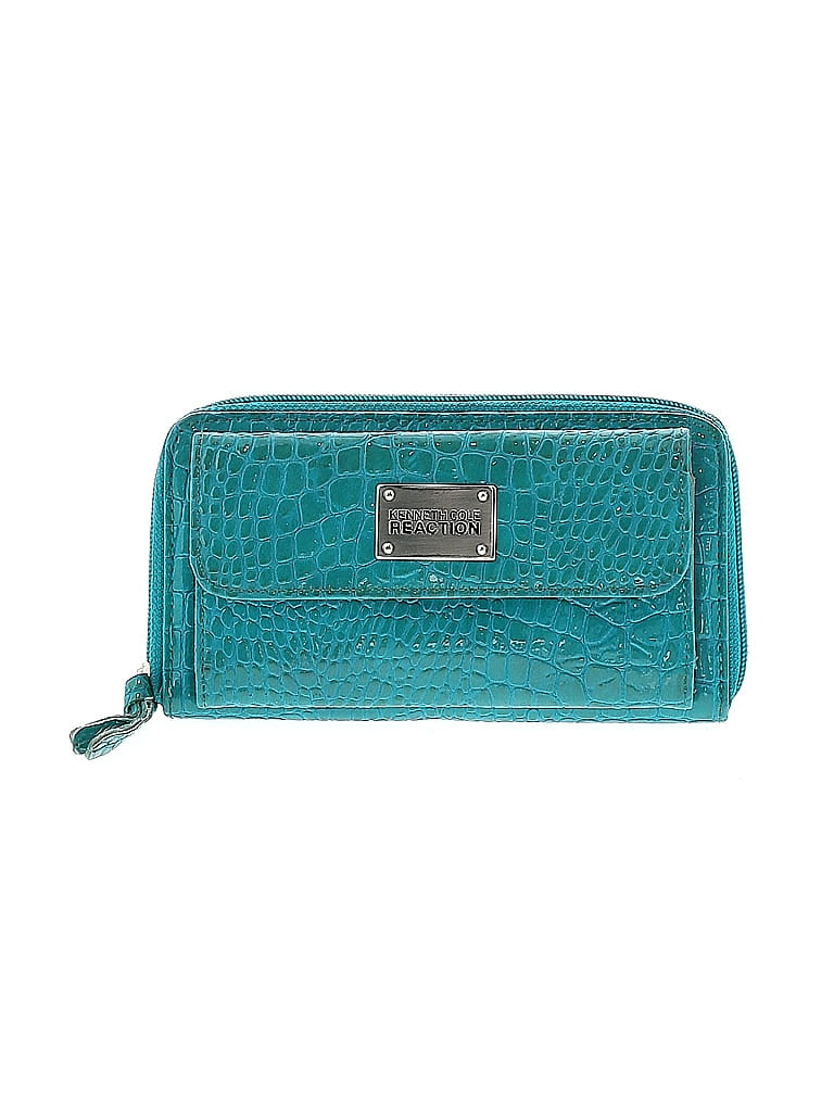 Kenneth Cole REACTION Teal Blue Wallet One Size - 64% off | ThredUp