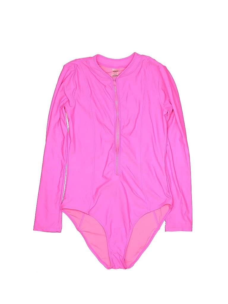 Good American Pink One Piece Swimsuit Size Lg (3) - 78% off | ThredUp