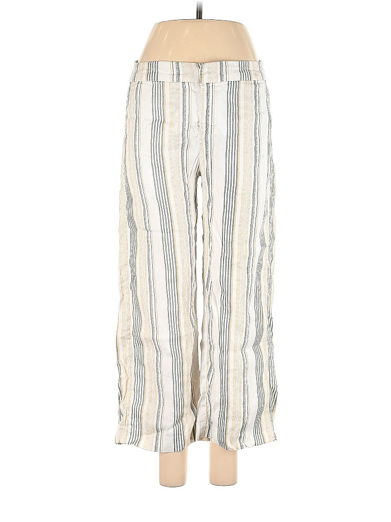 Liverpool Los Angeles Stripes Ivory Linen Pants Size 27 waist - 77% off ...