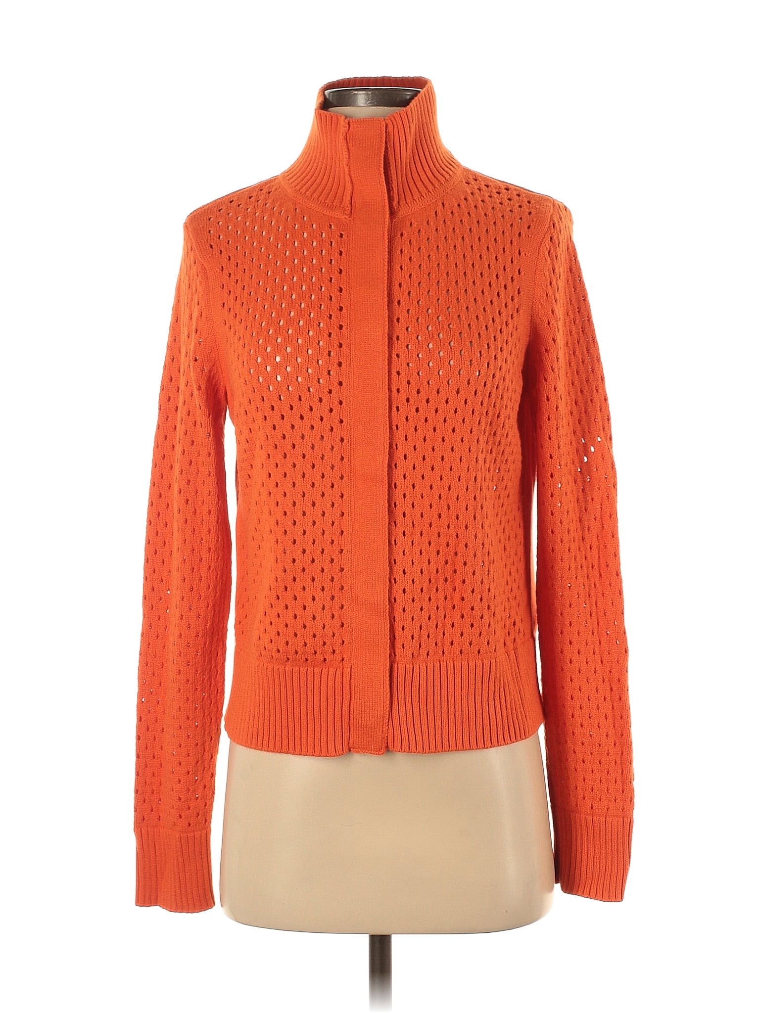 T by Talbots Orange Cardigan Size S - 73% off | ThredUp