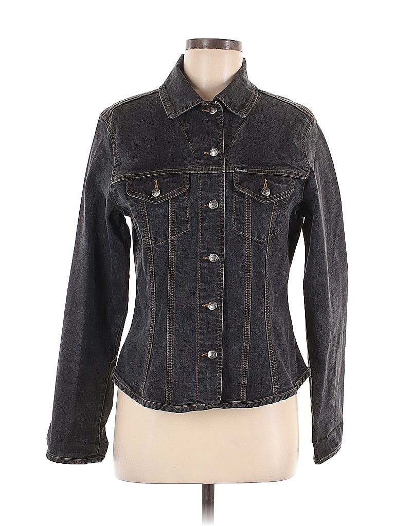 Faconnable Gray Denim Jacket Size M - 80% off | ThredUp