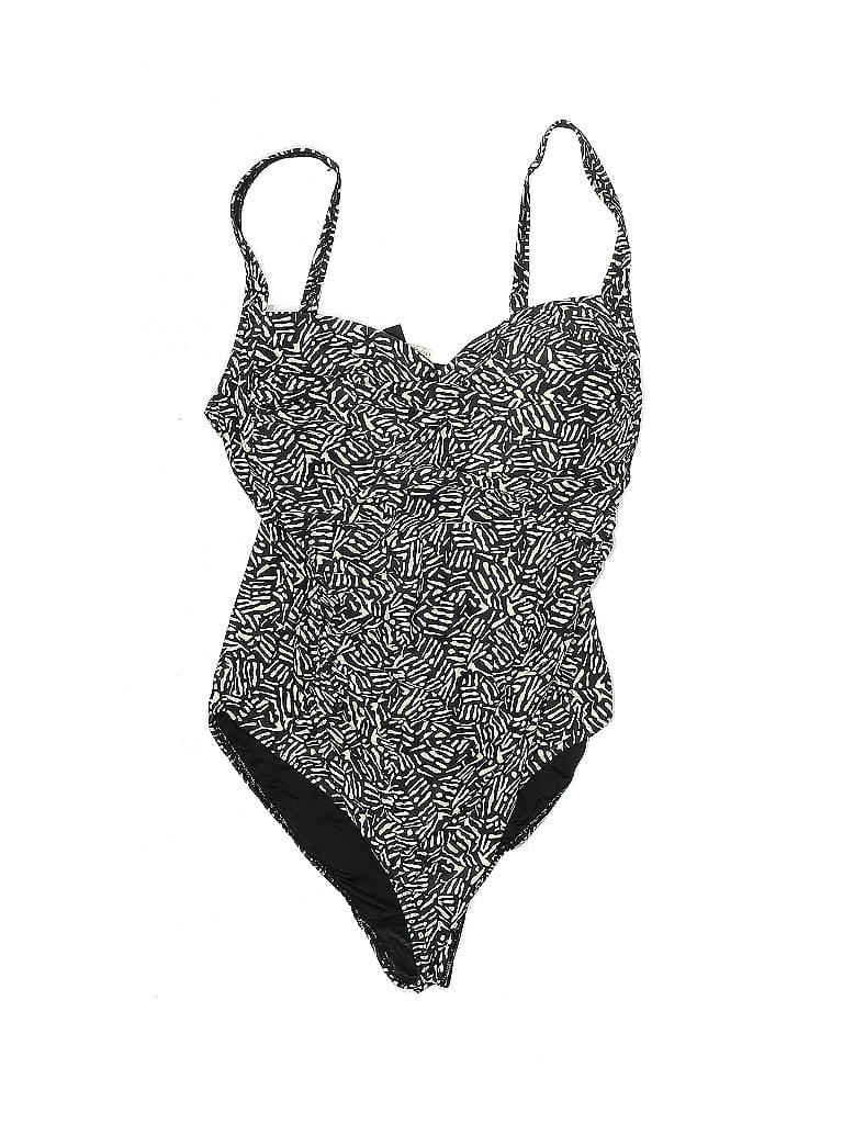 Niptuck Swim Paisley Black One Piece Swimsuit Size 14 - 47% off | ThredUp