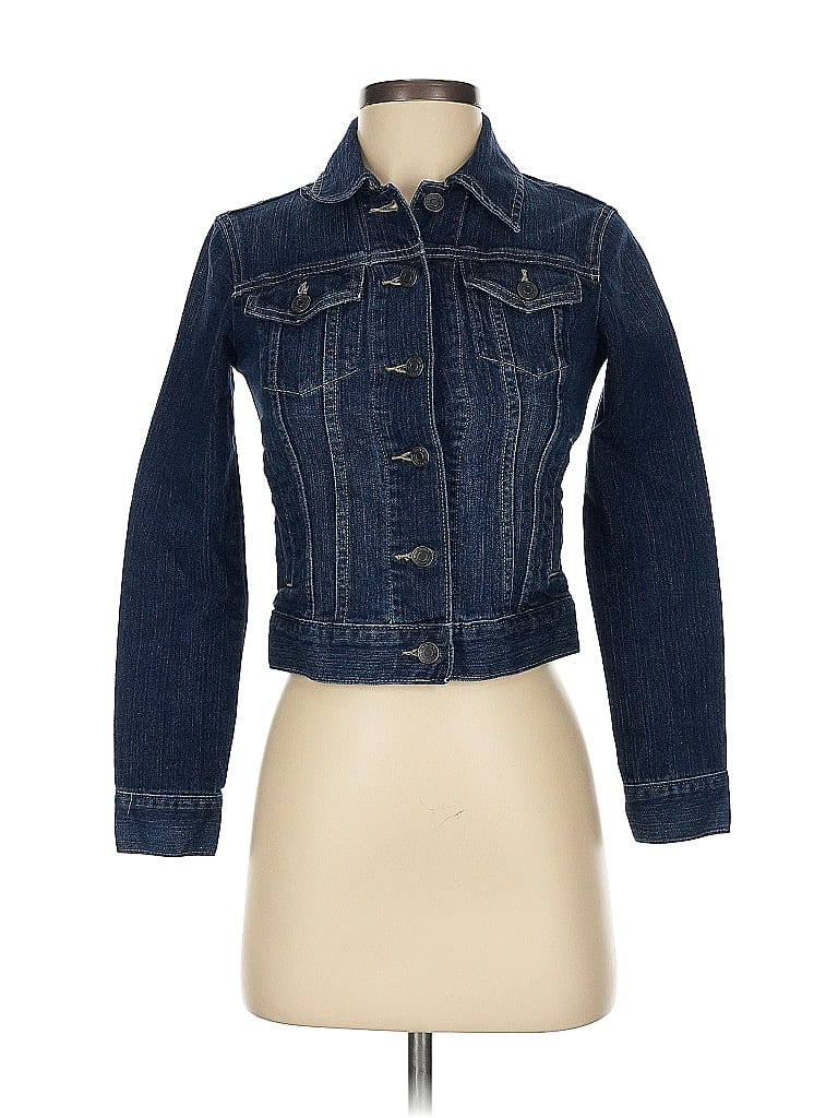 Banana Republic Factory Store Blue Denim Jacket Size XXS - 72% off ...