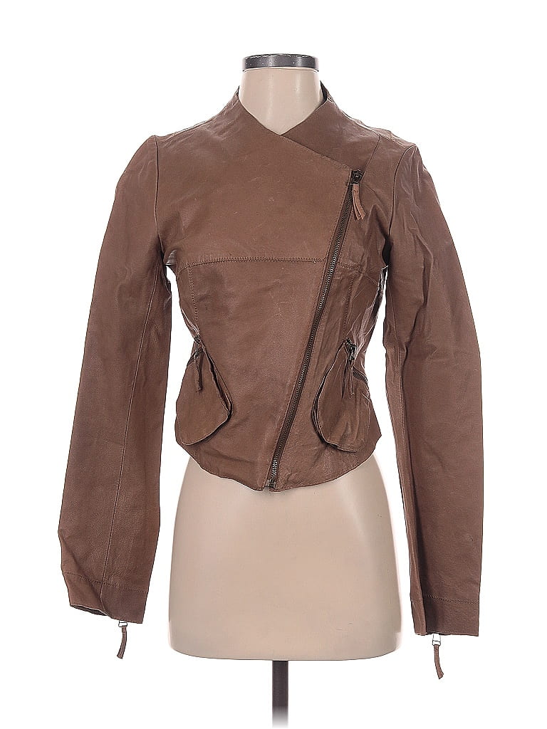 Elevenses Brown Jacket Size S - 74% off | ThredUp