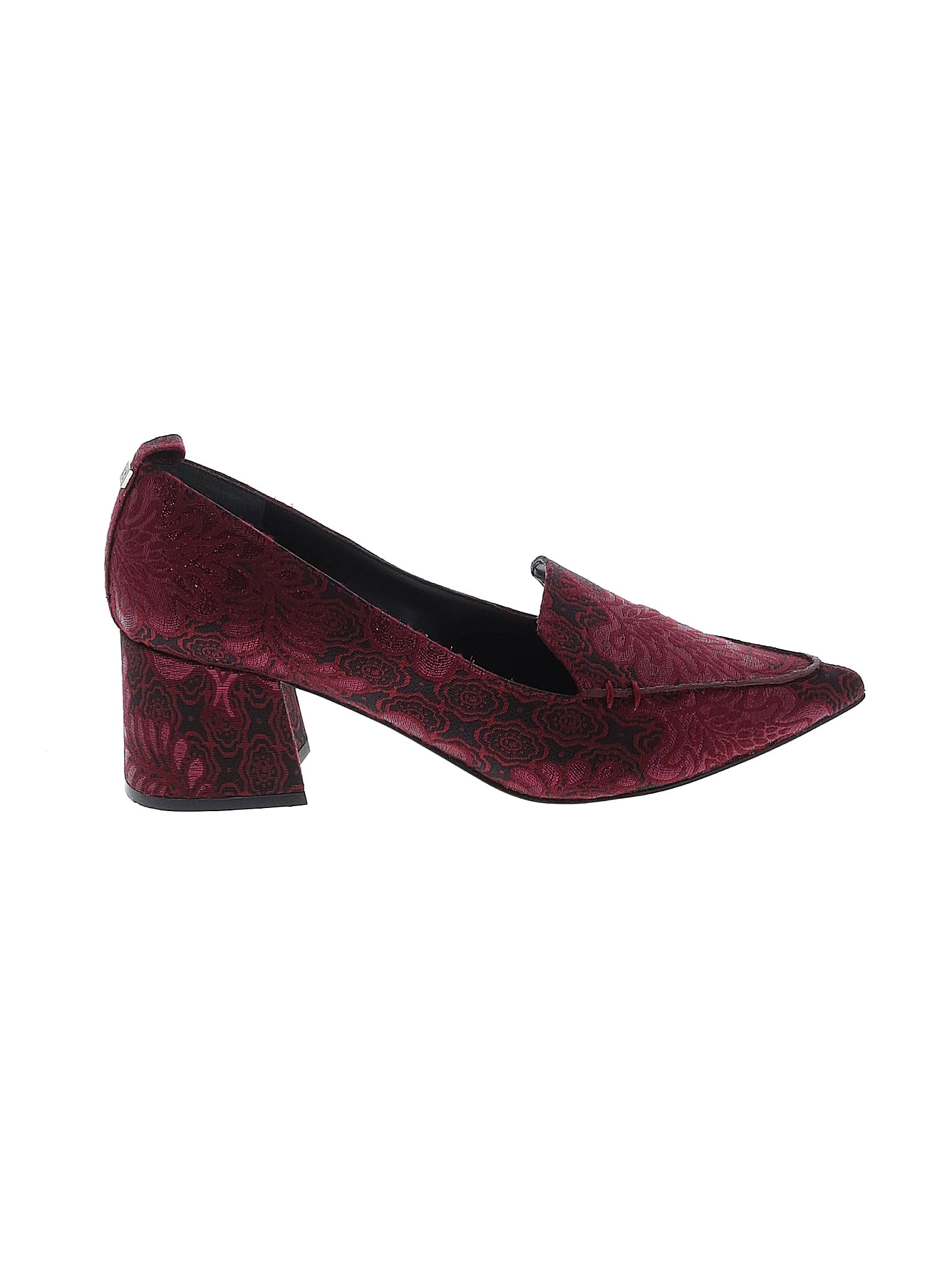 Ivanka Trump Paisley Burgundy Heels Size 10 - 76% off | ThredUp