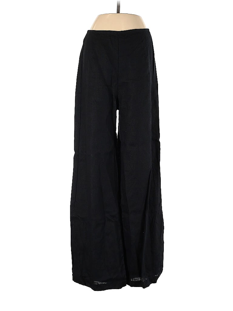 Faithfull the Brand 100% Linen Black Linen Pants Size 2 - 72% off | ThredUp