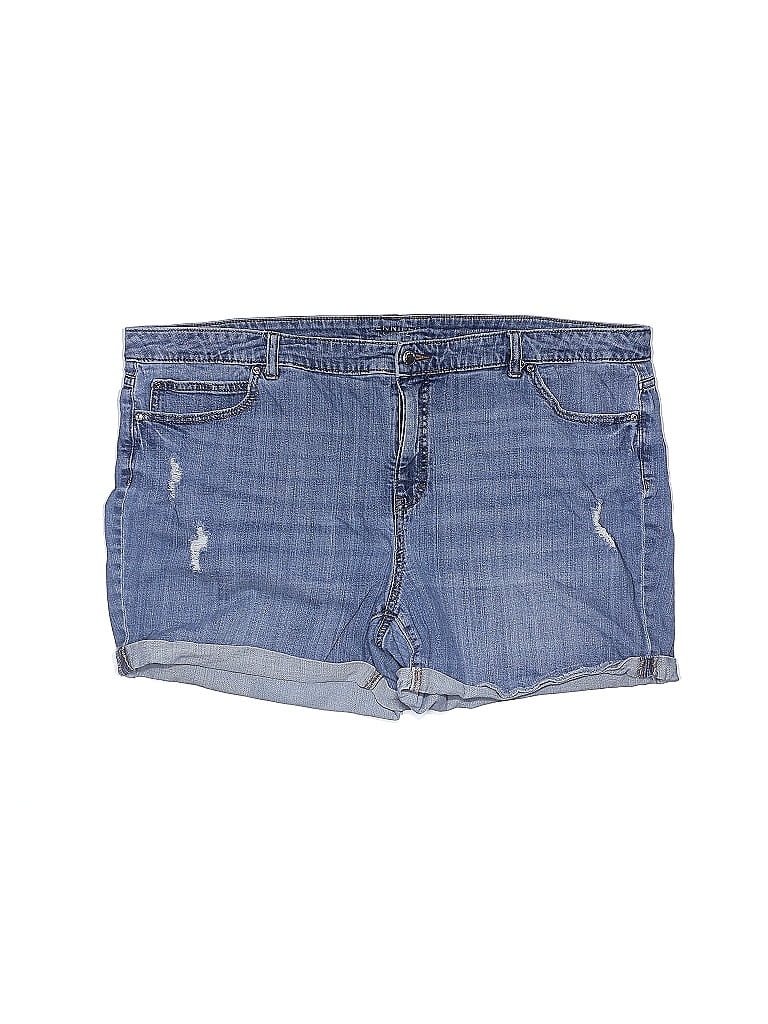 Jennifer Lopez Blue Denim Shorts Size 22 (Plus) - 57% off | ThredUp