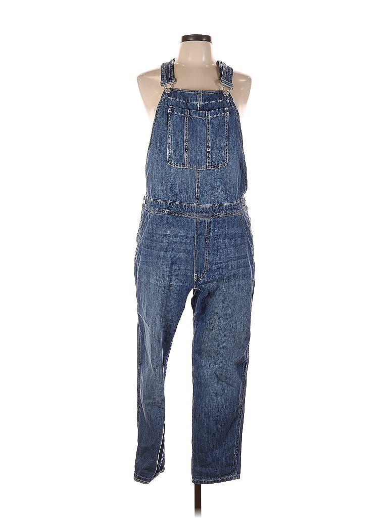 Gap 100% Cotton Blue Overalls Size M - 56% off | ThredUp
