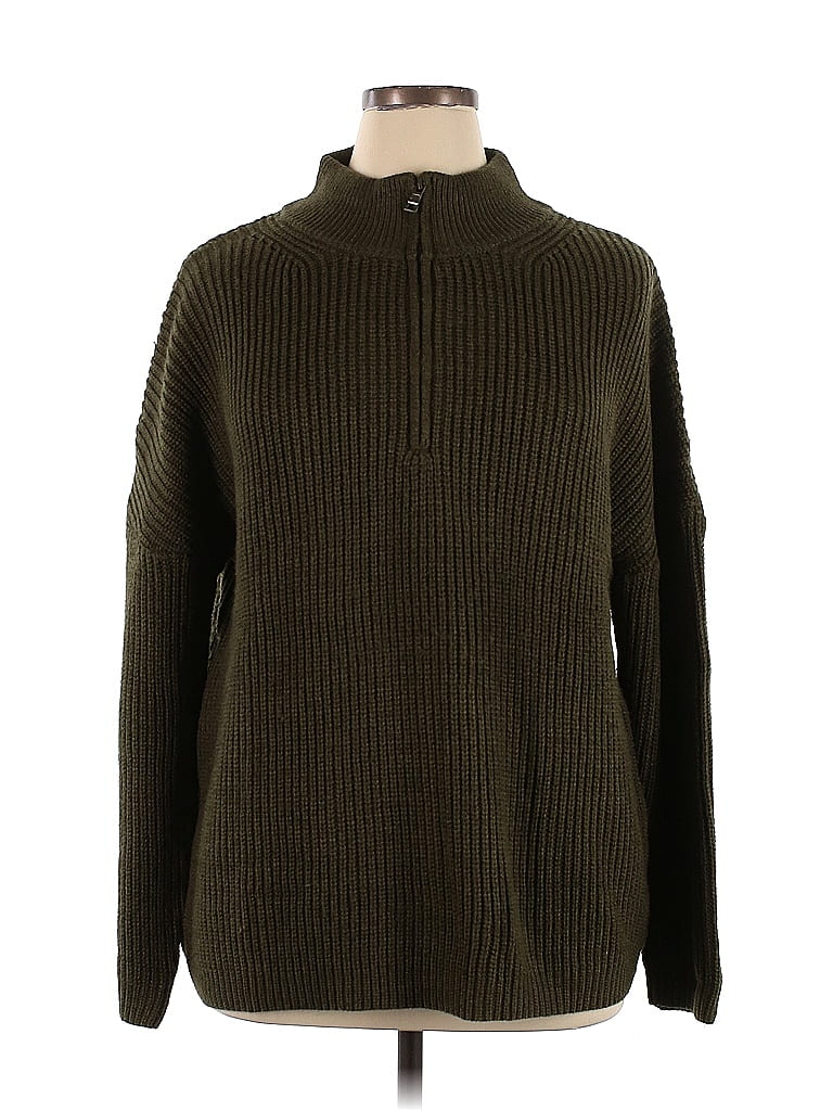 Merokeety 100% Acrylic Green Fleece Size XL - 47% off | ThredUp