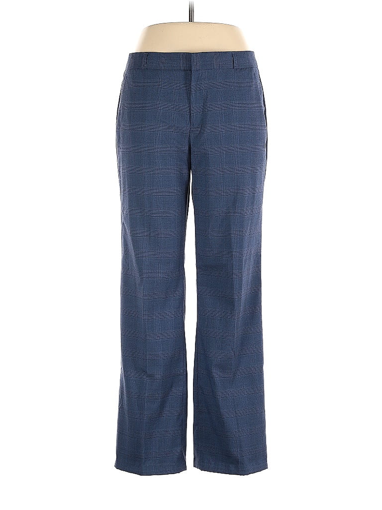 Banana Republic Factory Store Plaid Blue Casual Pants Size 10 - 78% off ...