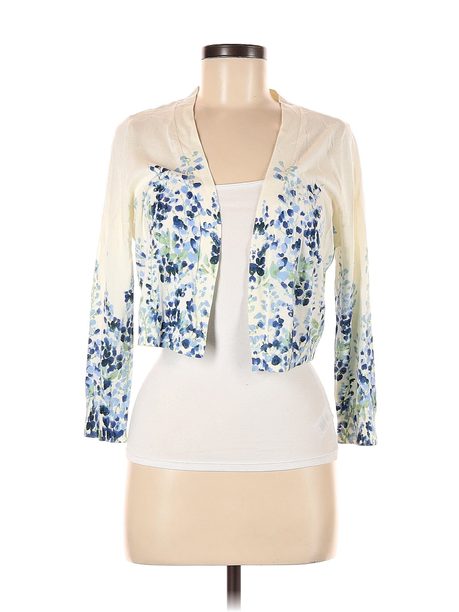 Talbots White Cardigan Size M - 70% off | ThredUp