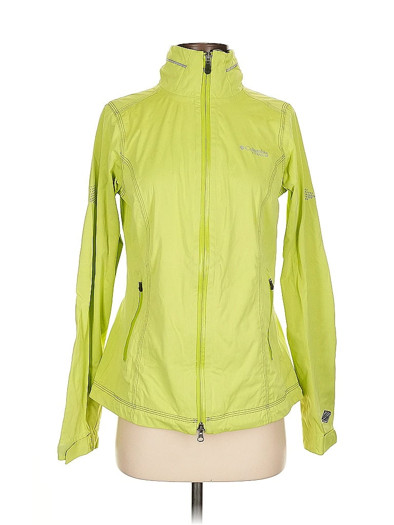 Columbia 100% Polyester Green Jacket Size S - 62% off | ThredUp
