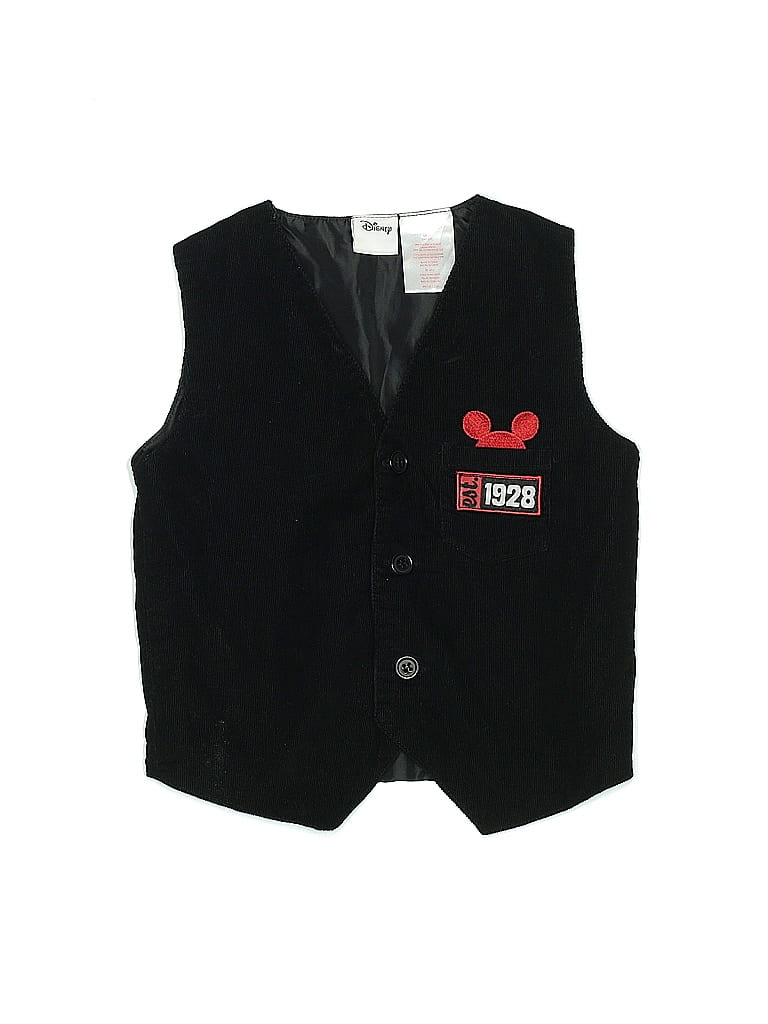 Disney 100% Cotton Black Vest Size 4T - 27% off | ThredUp