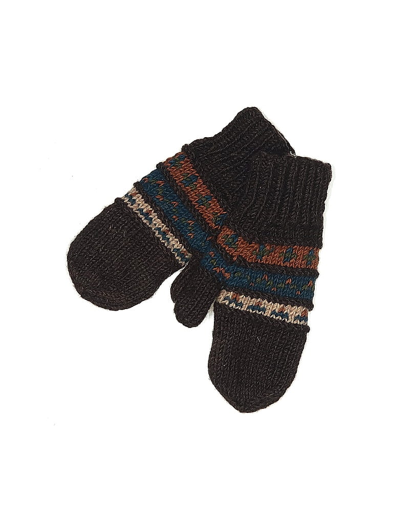 Turtle Fur 100% Wool Brown Mittens One Size - 65% off | ThredUp