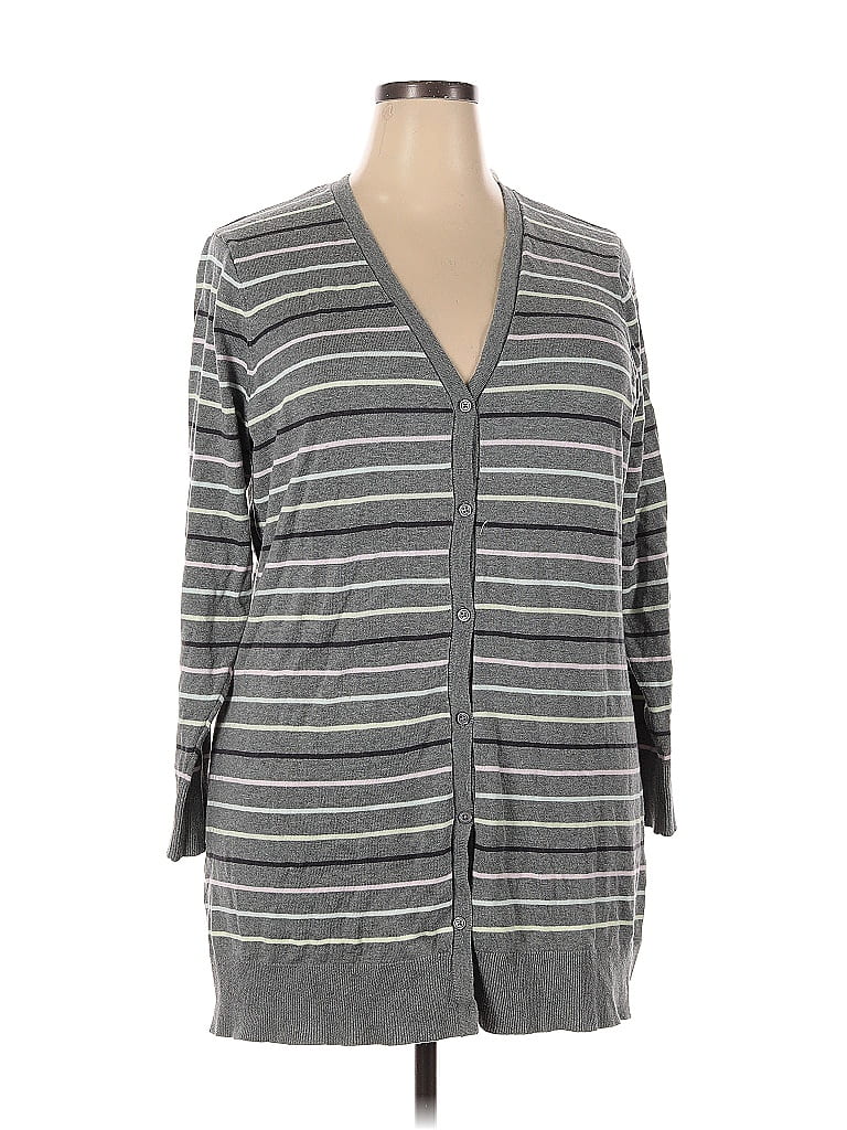 Torrid Gray Cardigan Size 3X Plus (3) (Plus) - 62% off | ThredUp