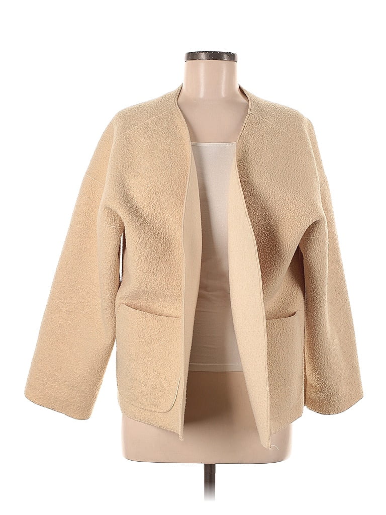 OAK + FORT 100% Polyester Tan Fleece One Size - 64% off | ThredUp