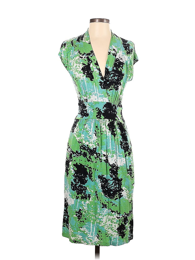 Hype Print Green Cocktail Dress Size S - 75% off | ThredUp
