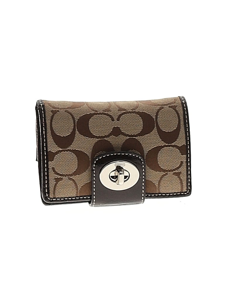 Coach Brown Tan Wallet One Size - 73% off | ThredUp