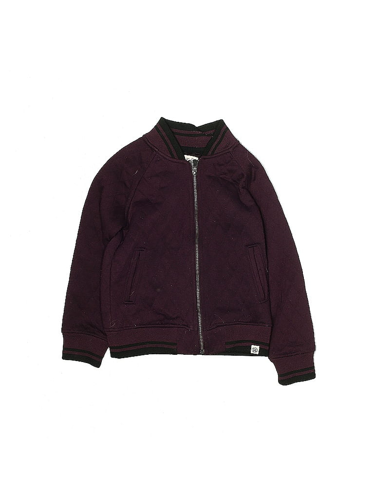 Sovereign Code Solid Burgundy Jacket Size 4 - 58% off | ThredUp