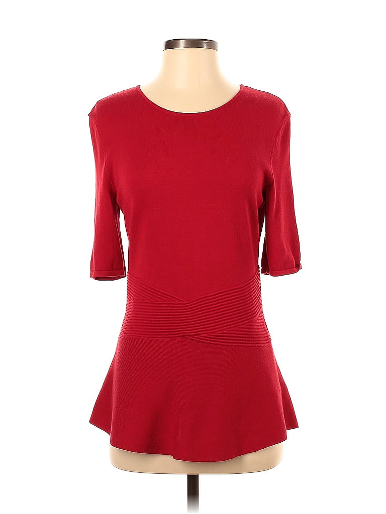 Talbots Red 3/4 Sleeve Top Size S - 74% off | ThredUp