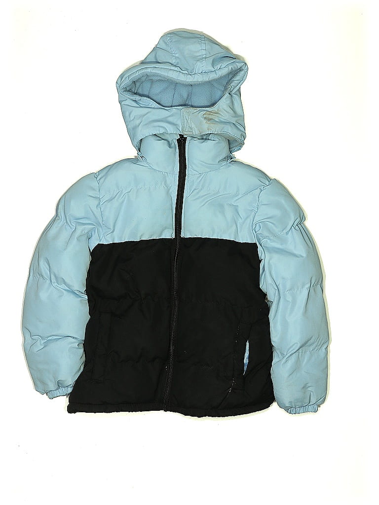 Operation Warm Color Block Blue Snow Jacket Size 14 - 61% off | ThredUp