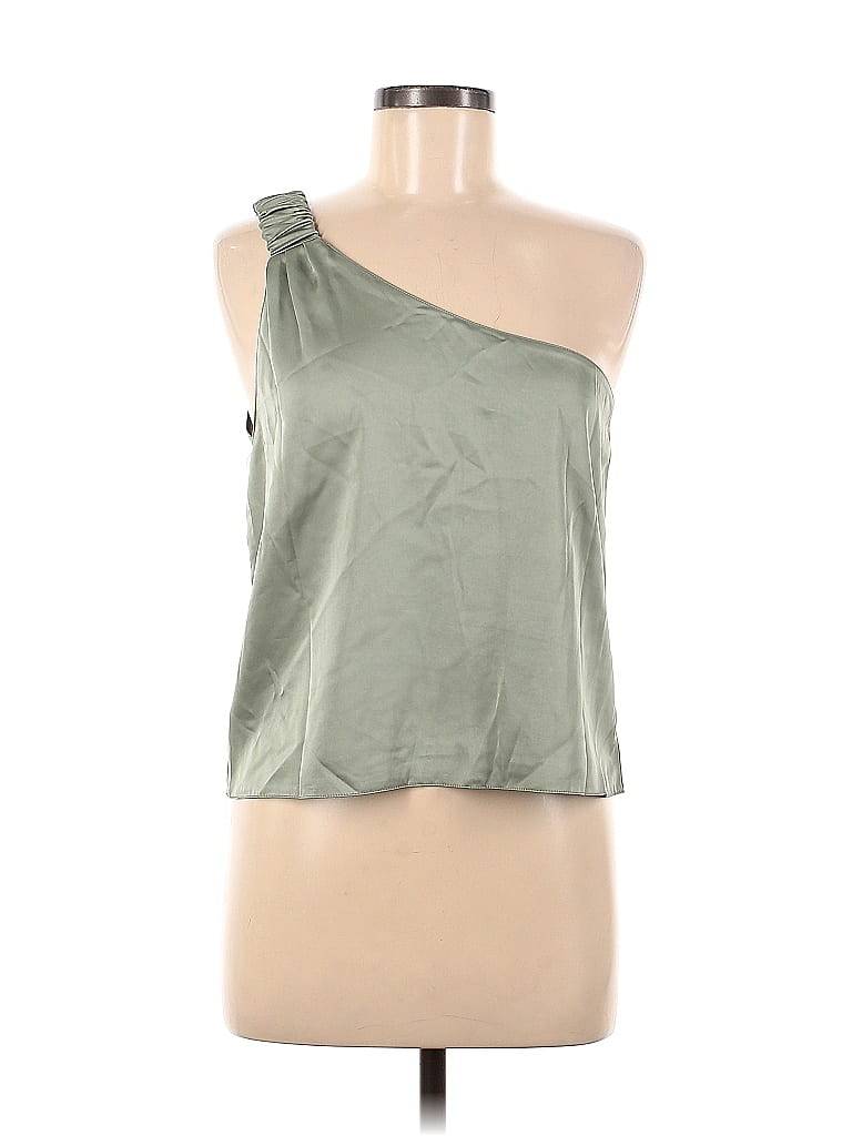 know.one.cares 100% Polyester Green Sleeveless Top Size M - 36% off ...