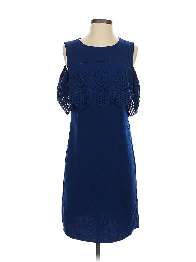 AB Studio 100% Polyester Blue Cocktail Dress Size 4 - 48% off | ThredUp