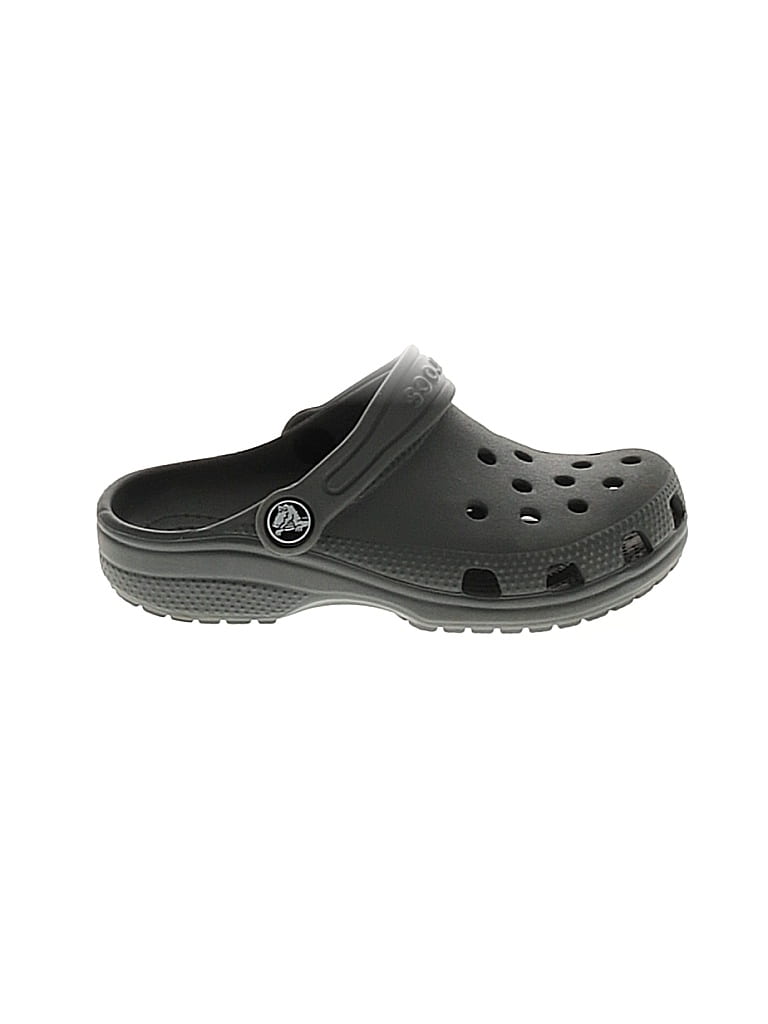 Crocs Black Gray Clogs Size 11 - 44% off | ThredUp