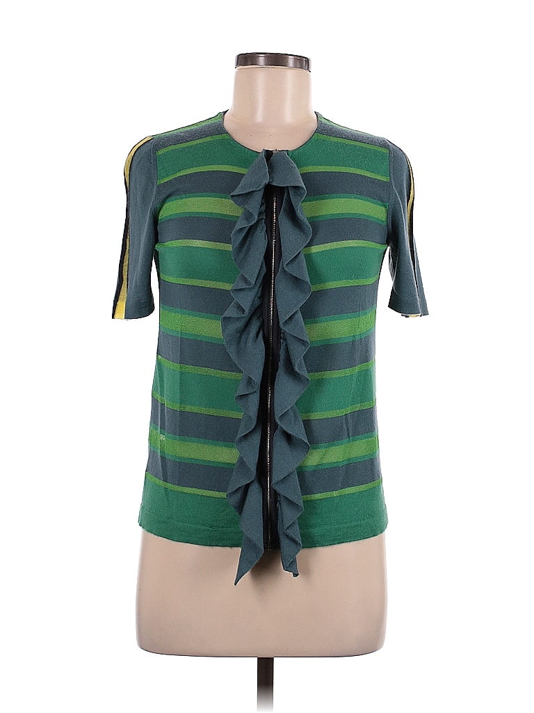 MARNI Green Short Sleeve Top Size 42 (IT) - 85% off | ThredUp