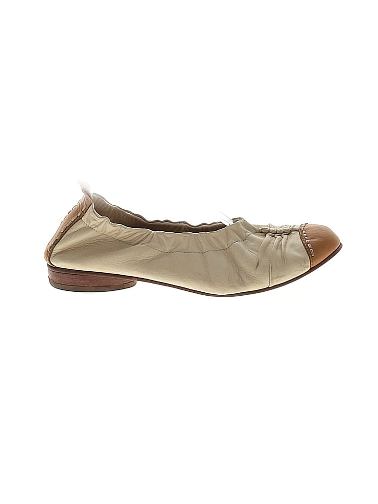 Everybody by B.Z. Moda Solid Tan Ivory Flats Size 38.5 (EU) - 62% off ...