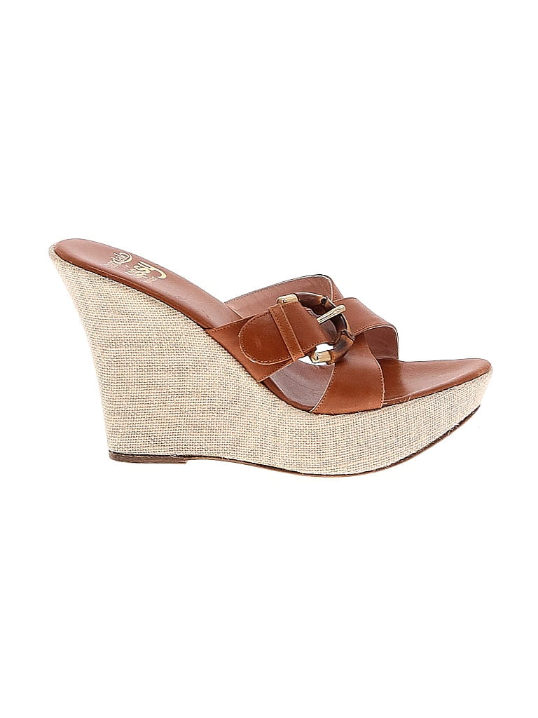 Il Sandalo Tan Brown Wedges Size 39 (EU) - 74% off | ThredUp