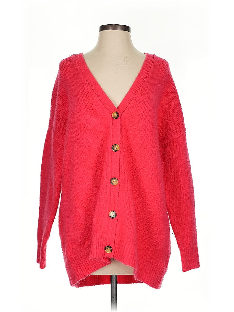 Urban Outfitters Red Cardigan Size S - 63% off | ThredUp