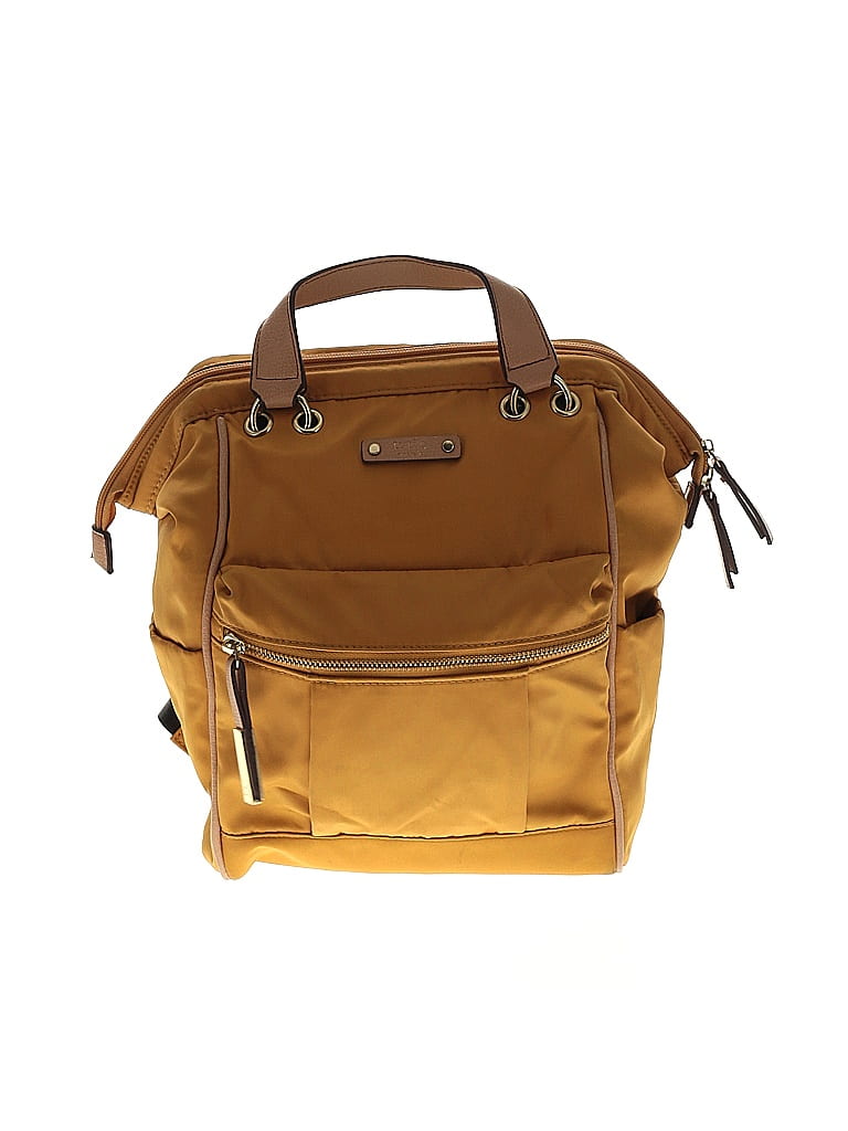 Tutilo Tan Yellow Backpack One Size - 70% off | ThredUp