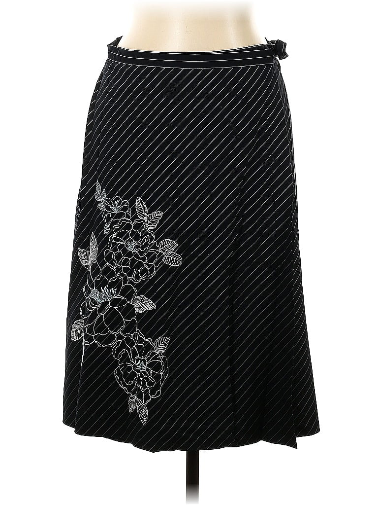 Ann Taylor Graphic Black Formal Skirt Size 10 - 75% off | ThredUp