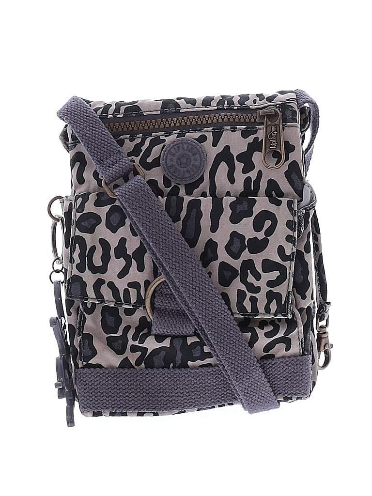 Kipling Animal Print Gray Crossbody Bag One Size - 61% off | ThredUp