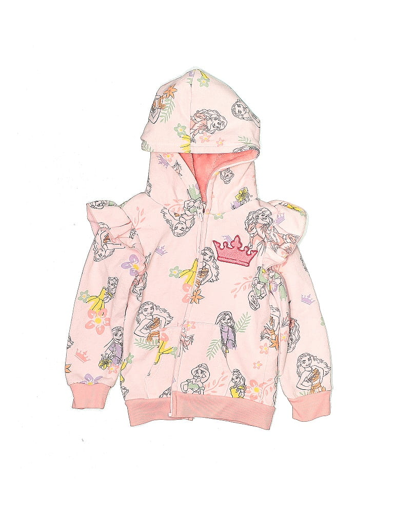 Disney Princess Pink Zip Up Hoodie Size 4T - 33% off | ThredUp