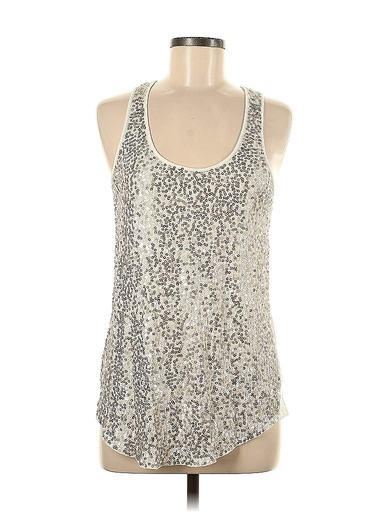Express Silver Tank Top Size S - 66% off | ThredUp