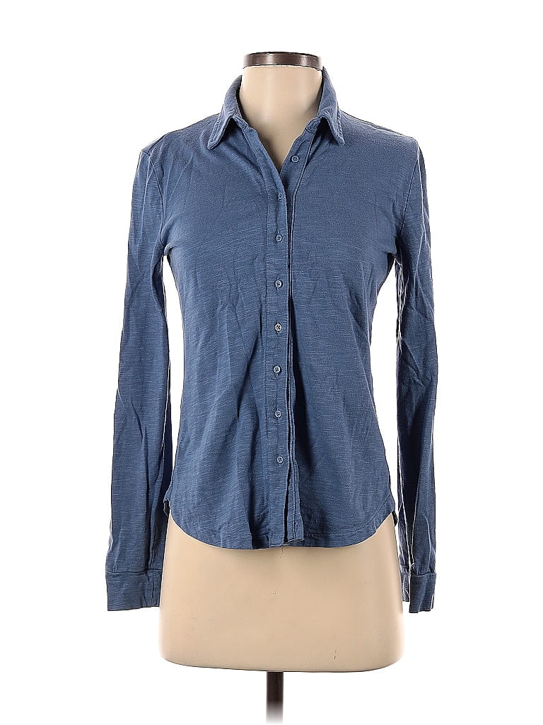 Gap Blue Long Sleeve Button-Down Shirt Size XS - 72% off | ThredUp