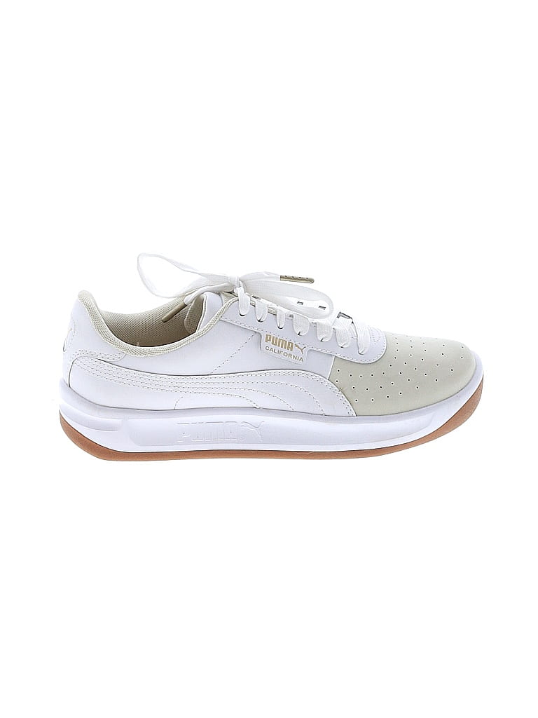 Puma White Sneakers Size 9 - 52% off | ThredUp