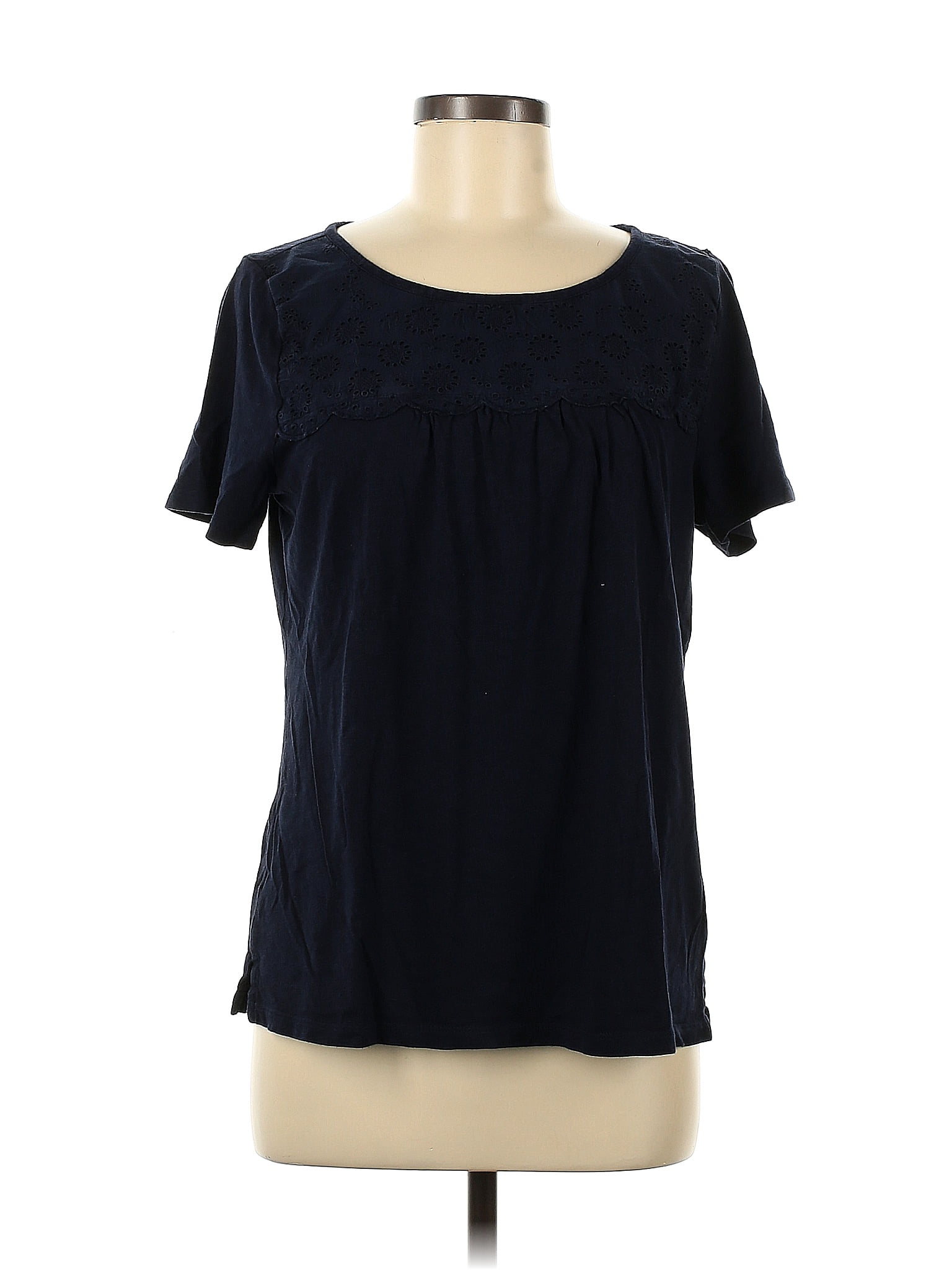 Talbots Black Short Sleeve Top Size M - 77% off | ThredUp