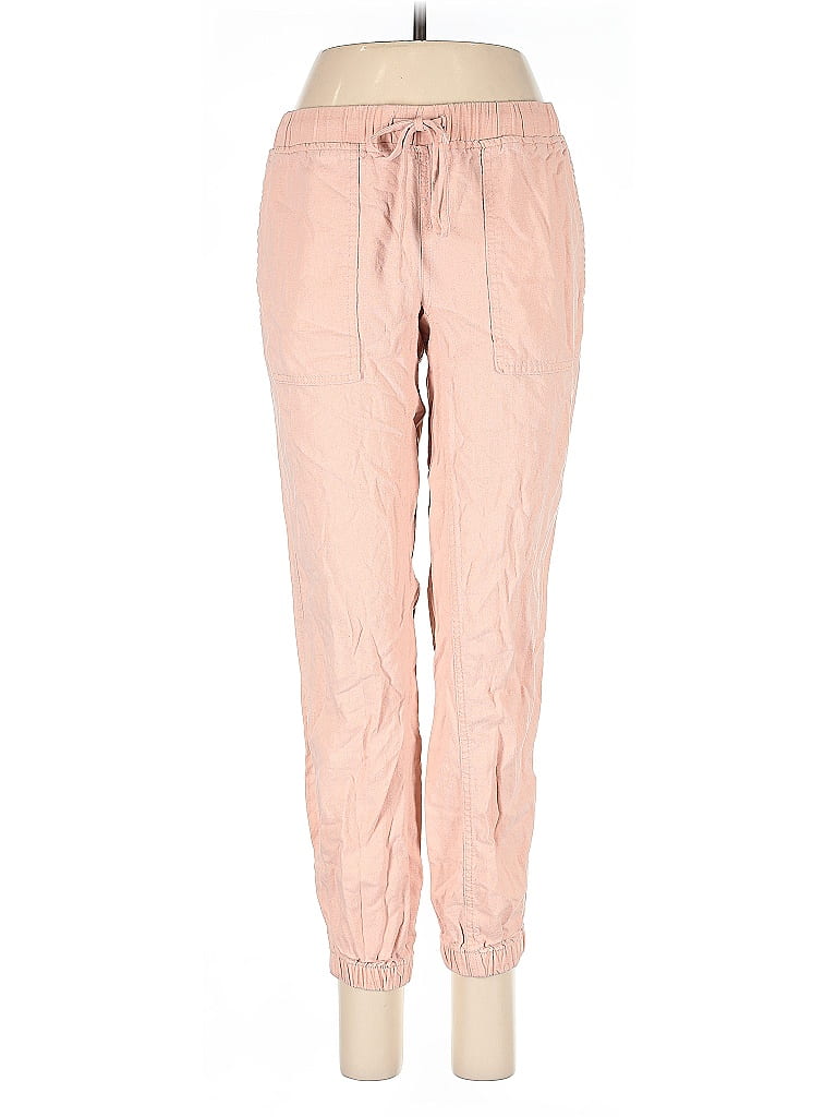 Love Tree Pink Linen Pants Size S - 66% off | ThredUp